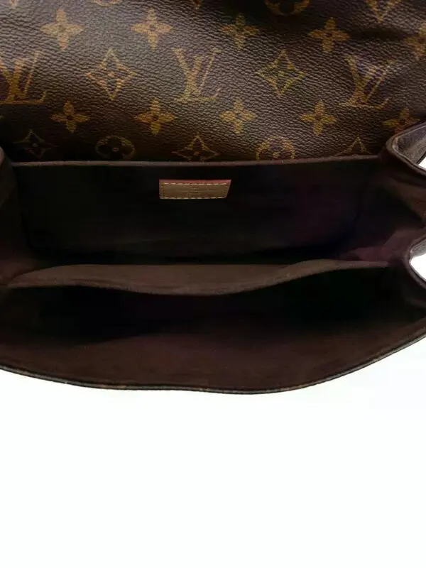 LOUIS VUITTON Monogram Pochette Metis Satchel