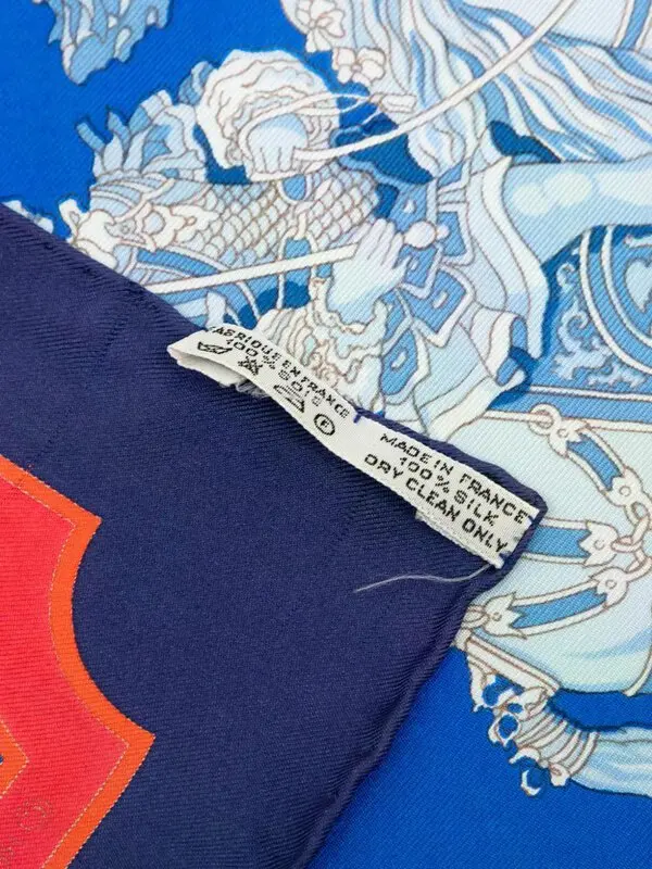Hermès 1980-2000 Carrousel Silk Scarf 90 Scarves