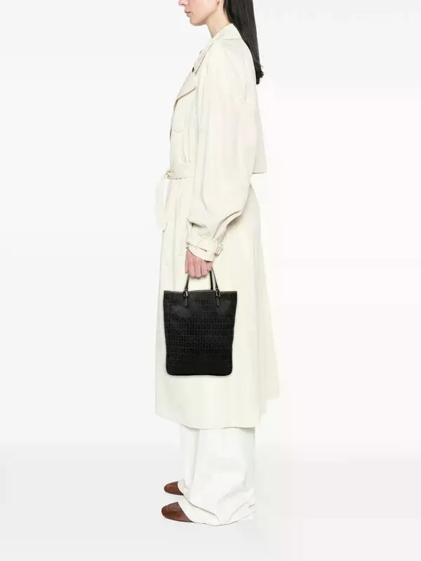 Fendi Zucchino Canvas Tote Bag