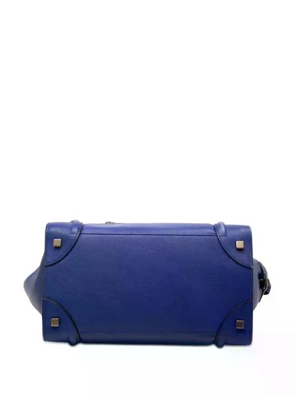 Celine Mini Calfskin Luggage Tote Bag
