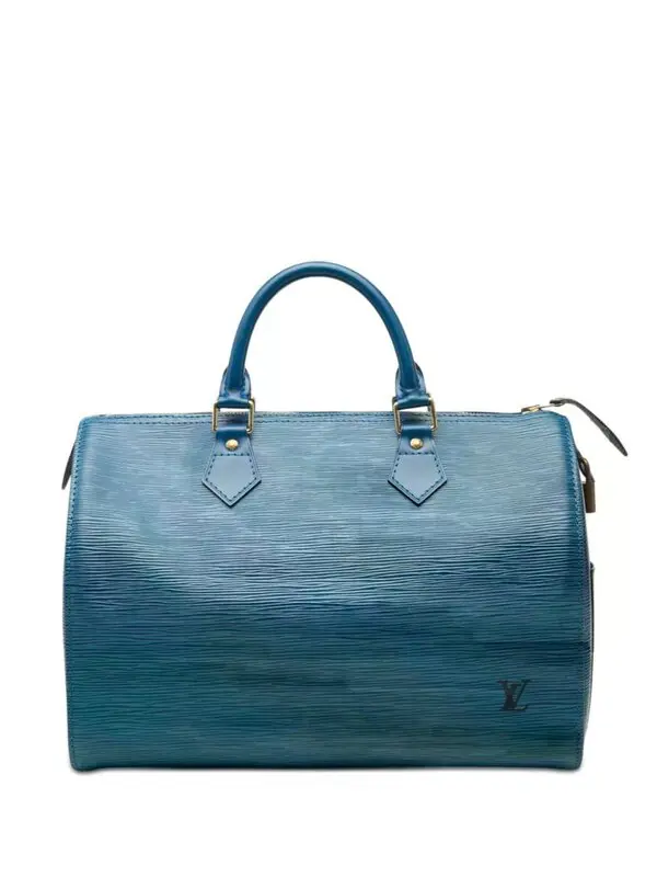LOUIS VUITTON Epi Speedy 35 Boston Bag