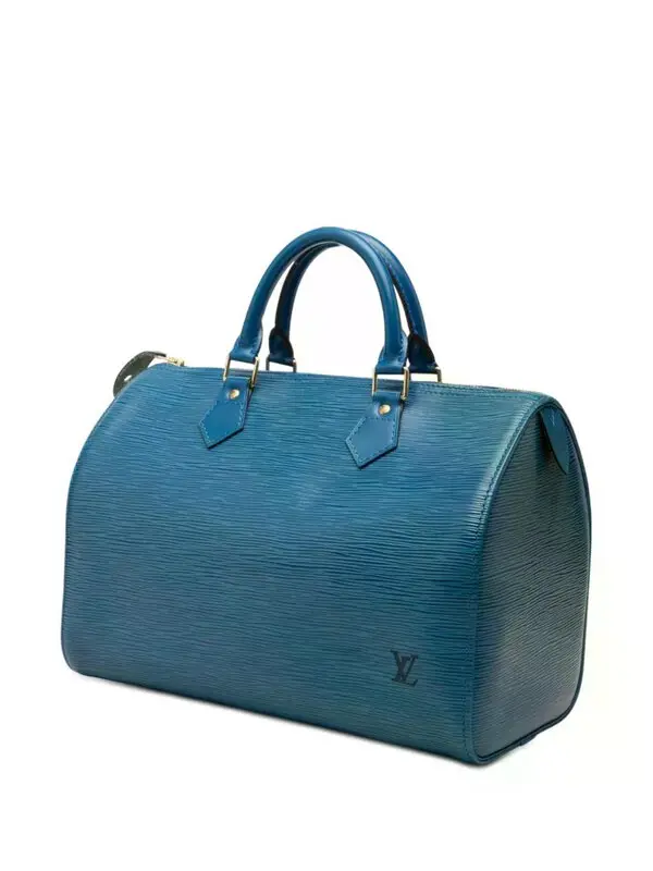 LOUIS VUITTON Epi Speedy 35 Boston Bag