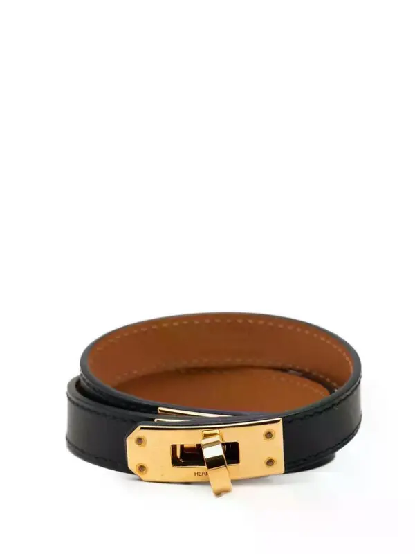Hermès Kelly Double Tour Bracelet - Black