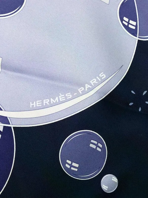 Hermès 2000-2026 Bal De Bulles Silk Scarf 90 Scarves