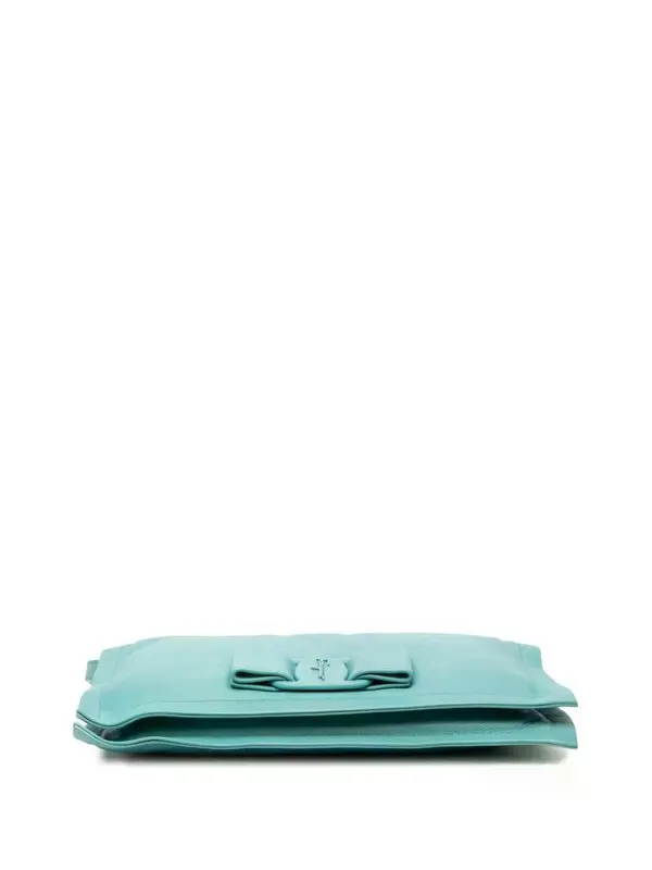 FERRAGAMO Viva Bow Crossbody Bag - Blue