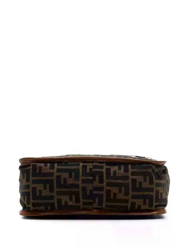 Fendi Zucca Canvas Crossbody Bag