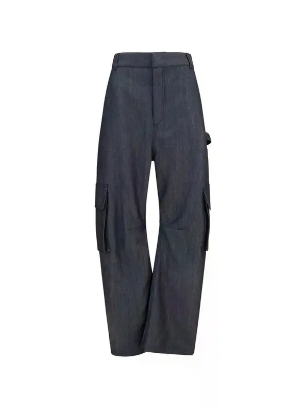 Balenciaga Relaxed-fit Cargo Pants - Blue