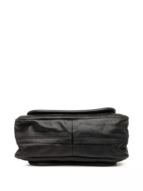 Chloé 2002-2026 Medium Pebbled Leather Paraty Satchel