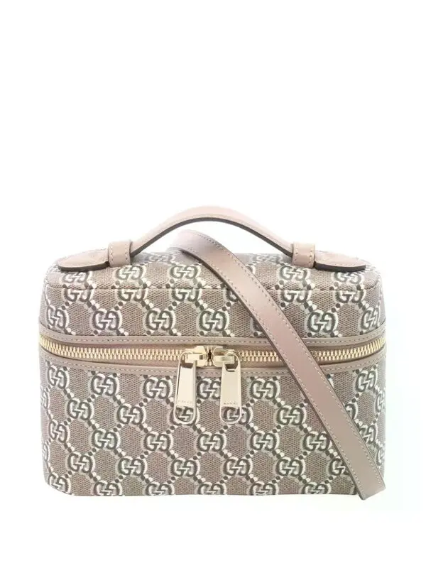 Gucci 2019 Gg Shadow Supreme Super Mini Bag Satchel