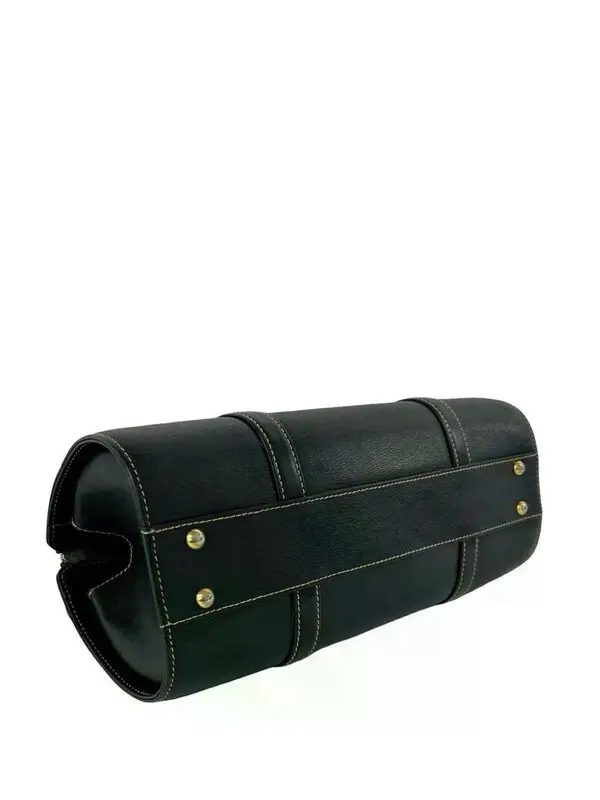 Burberry 2000-2017 Leather Boston Bag