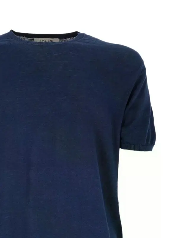 L.B.M. 1911 Crew-neck Ribbed-trim T-shirt