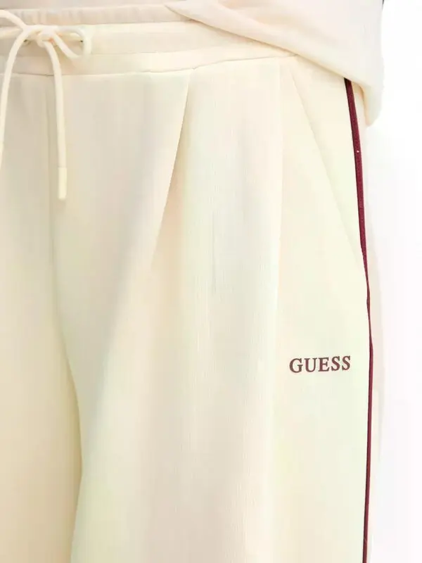 Guess Side-stripe Wide Leg Track Pants