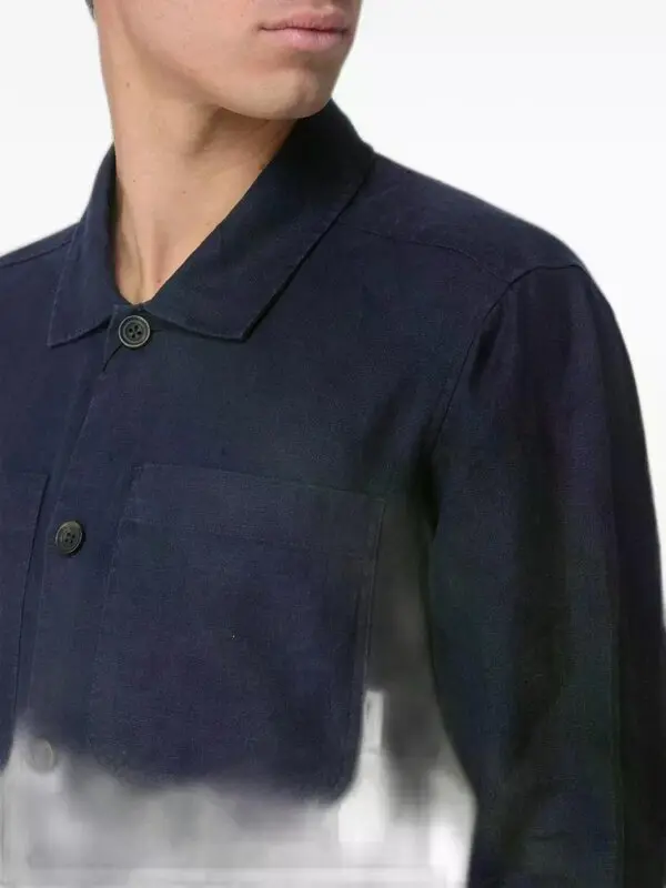 COLMAR Linen Chest-pocket Shirt