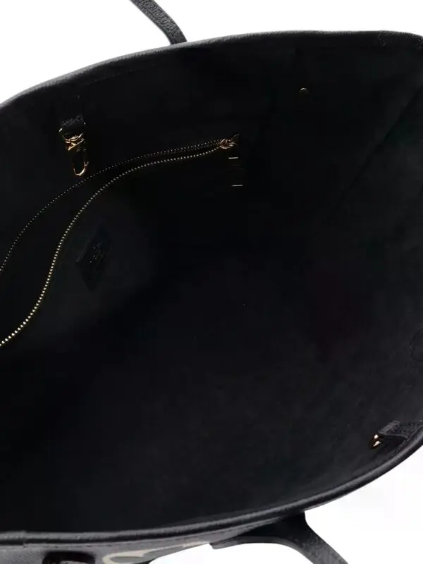 LOUIS VUITTON Giant Monogram Empreinte Neverfull Mm Tote Bag