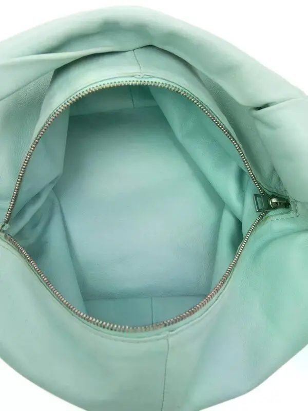 Bottega Veneta Double Knot Handbag In Calfskin - Blue