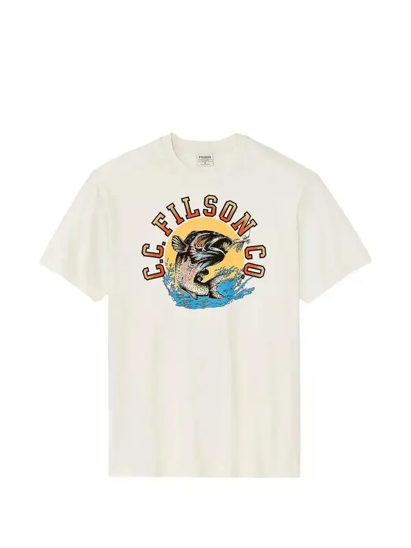 Filson Dry Fly Graphic-print T-shirt - Neutrals