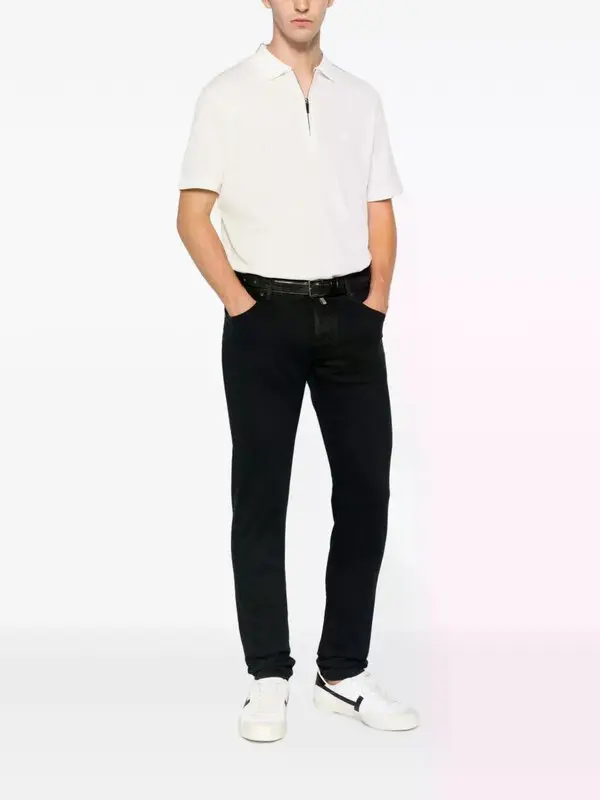 Jacob Cohen Embroidered-logo Jeans