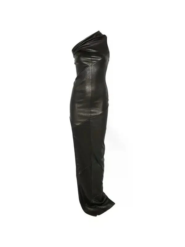 Rick Owens Athena One-shoulder Maxi Dress - Black