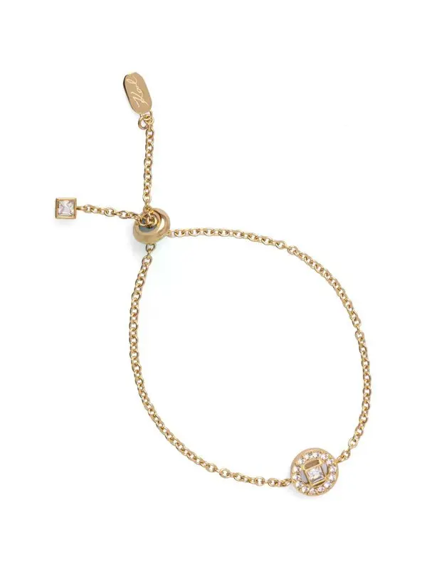 Karl Lagerfeld Embellished Link Bracelet - Gold