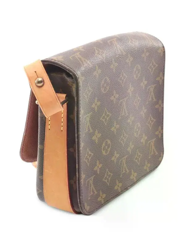 LOUIS VUITTON Monogram Canvas Cartesier Crossbody Bag - Brown
