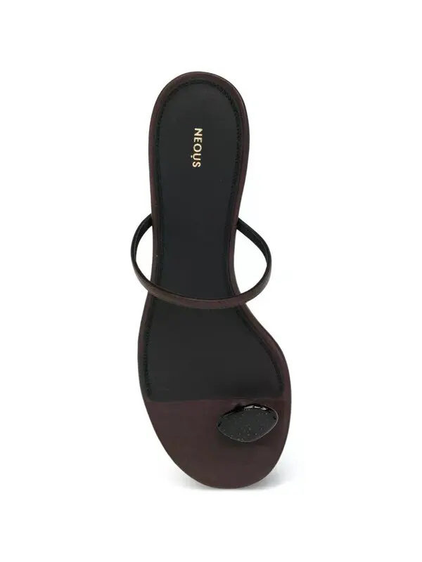 NEOUS Pebble-embellished Thong Sandals