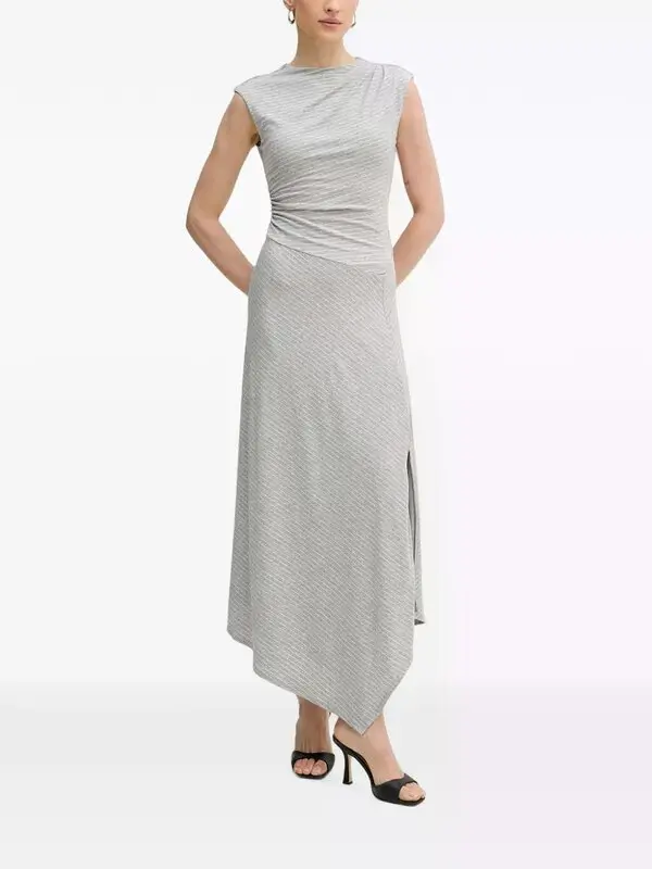 Guess Striped Asymmetric Dress