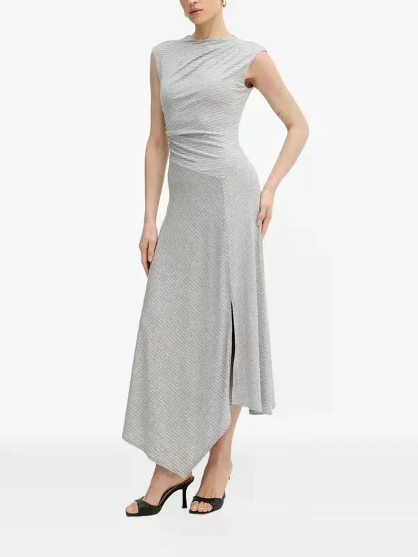 Guess Striped Asymmetric Dress
