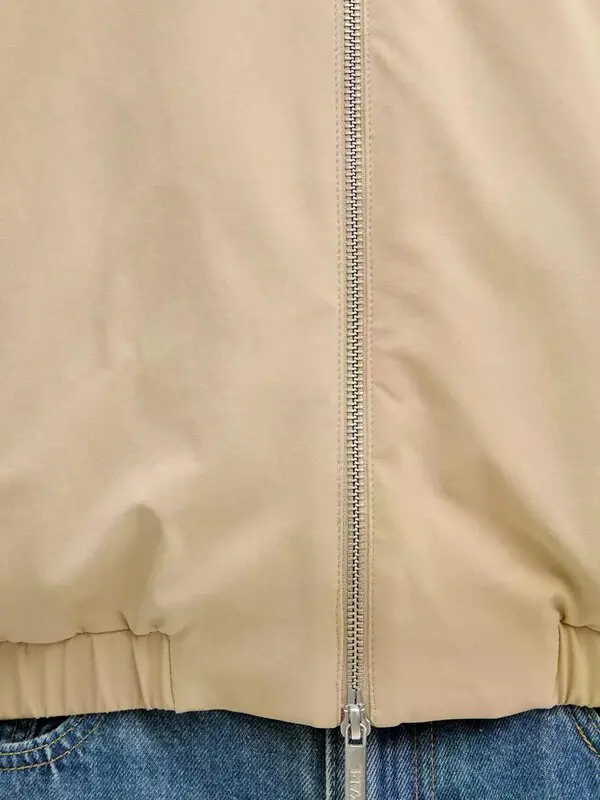 Karl Lagerfeld Zip-up Elasticated Hem Jacket