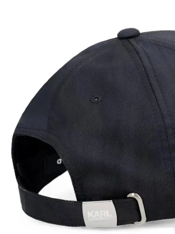 Karl Lagerfeld Logo-plaque Baseball Cap