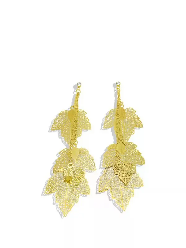 HZMER JEWELLERY Rahasya Earrings - Gold