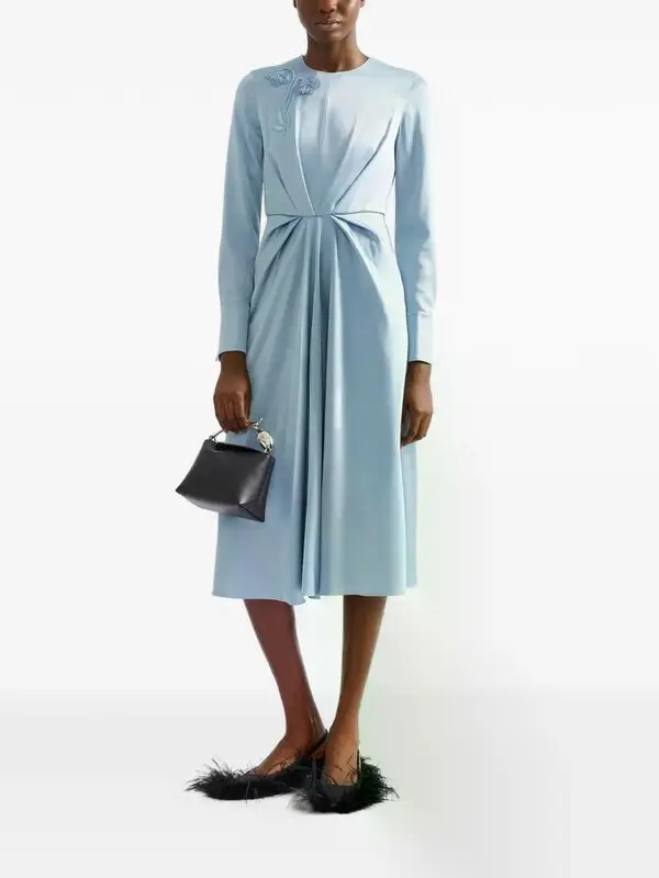 Erdem Embroidered Midi Dress