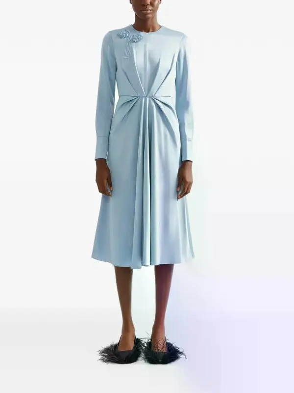 Erdem Embroidered Midi Dress