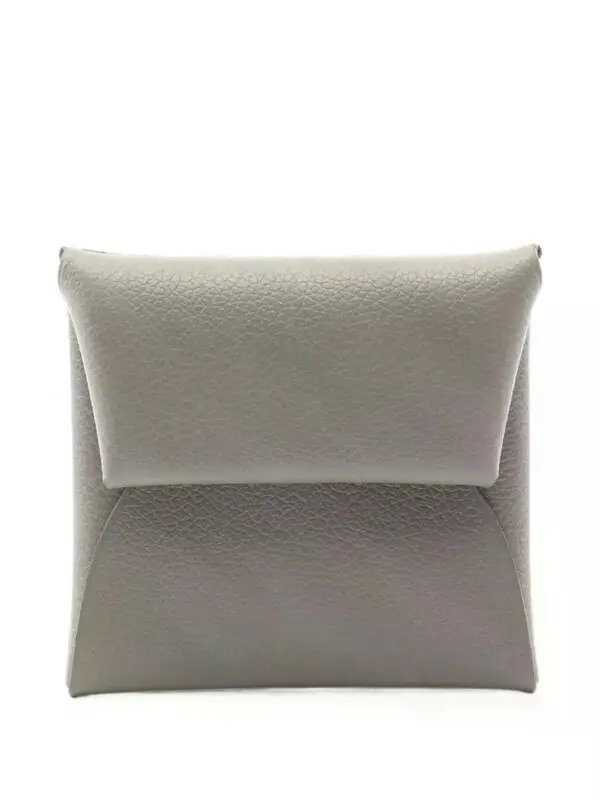Hermès 2022 Bastia Evercolor Coin Purse - Grey