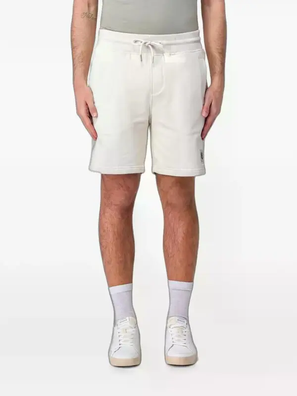 Belstaff Logo Patch Drawstring Shorts