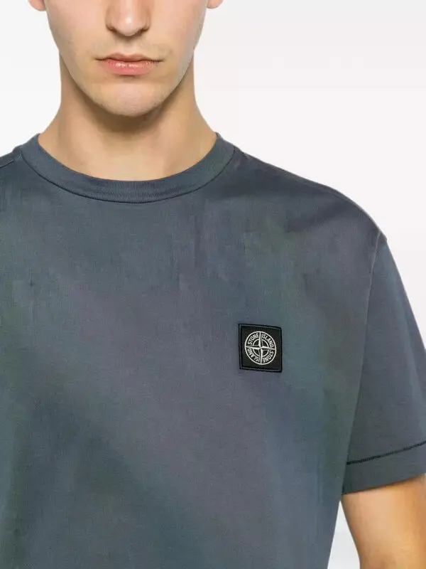 Stone Island Logo-patch T-shirt