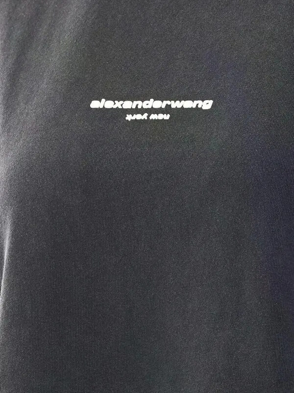 Alexander Wang Logo-print Oversized T-shirt