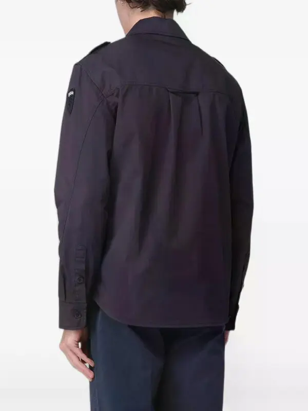 BLAUER. Button-up Chest-pocket Shirt