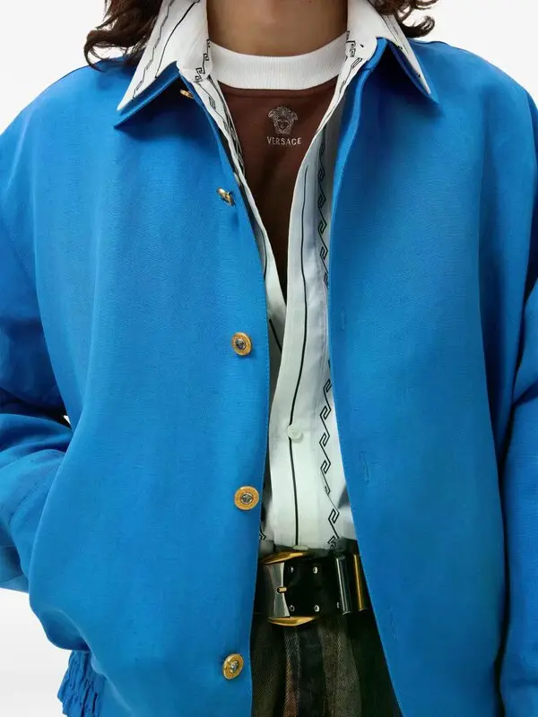 Versace Wool-linen Blouson