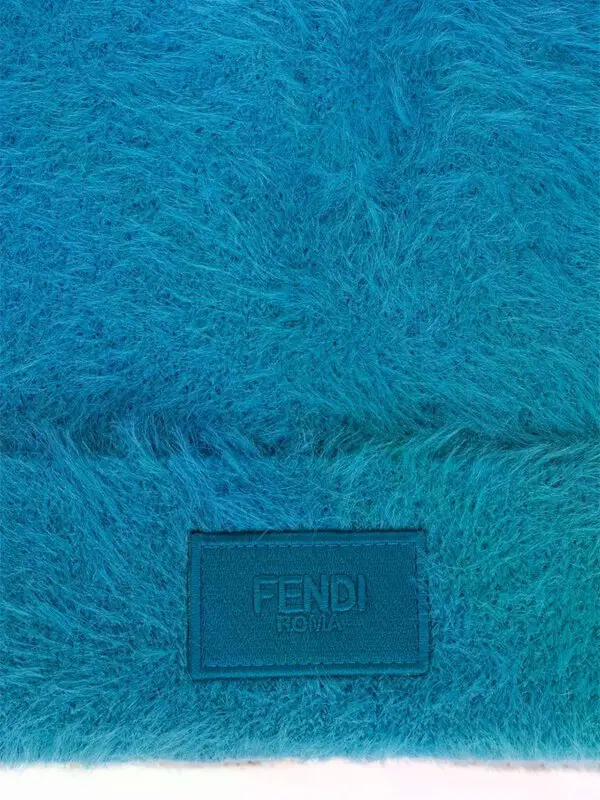 Fendi Logo-patch Beanie Hat