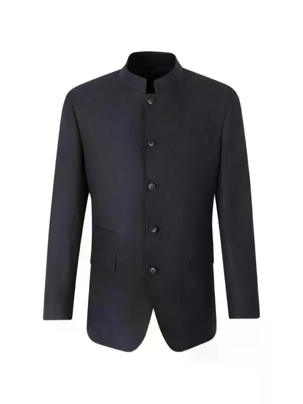 ATELIER MUNRO Nehru-collar Button-up Jacket