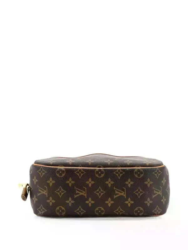 LOUIS VUITTON Trouville Monogram Canvas Satchel - Brown