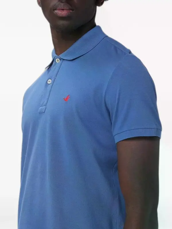BROOKSFIELD Logo-embroidered Cotton Polo Shirt