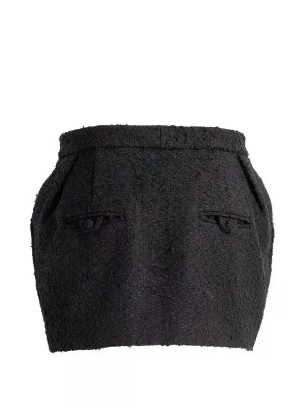 Magda Butrym Concealed-fastening Mini Skirt - Black