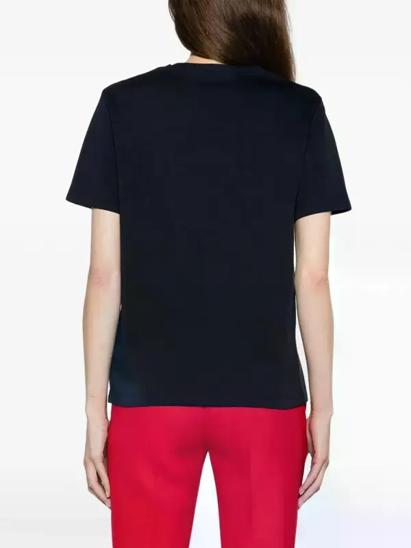 Loewe Logo Embroidered T-shirt