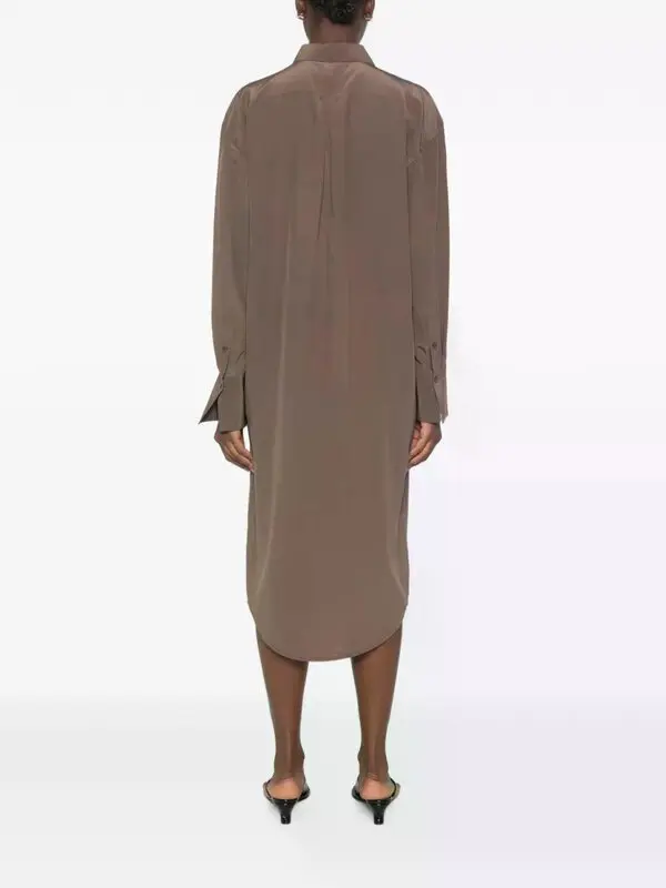 TOTEME Long-sleeves Midi Dress