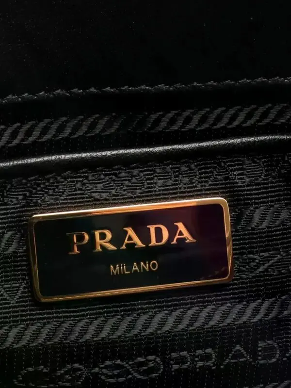Prada Tessuto Gaufre Two-way Handbag