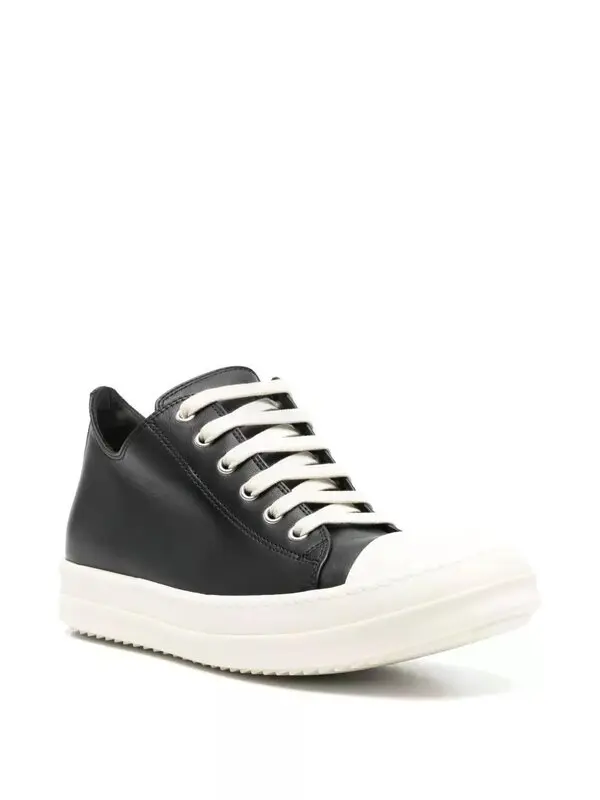 Rick Owens Leather Sneakers