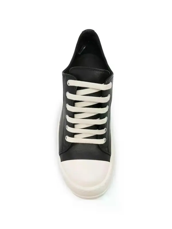 Rick Owens Leather Sneakers