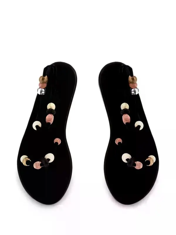 ANCIENT GREEK SANDALS Eleftheria Bead-embellished Sandals