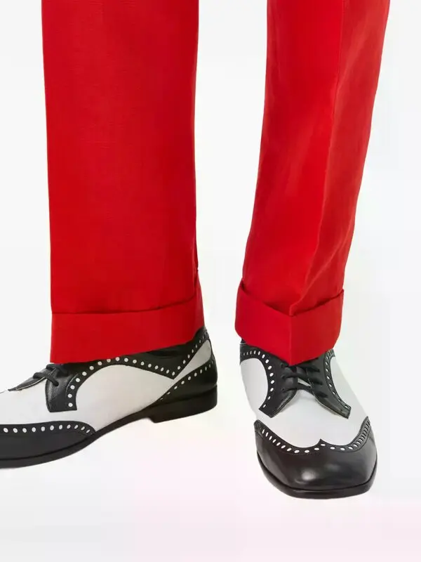 Versace Mick Leather Derby Shoes